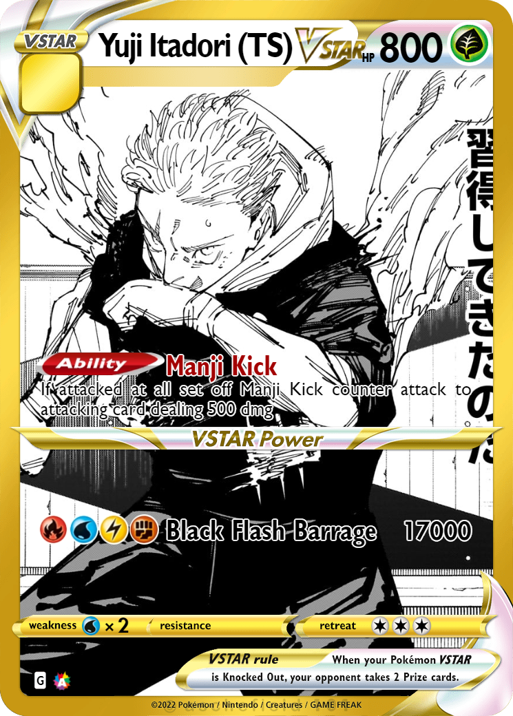 Yuji Itadori (TS) - yujiitadori | Pokécardmaker.net