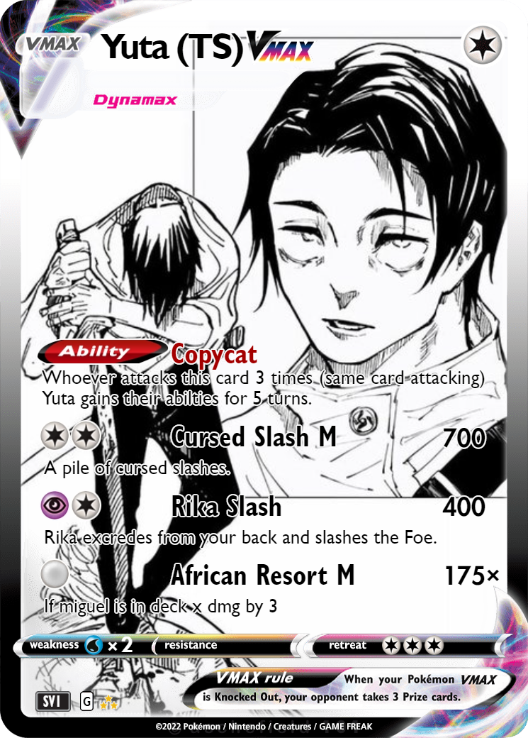 Yuta (TS) - yujiitadori | Pokécardmaker.net