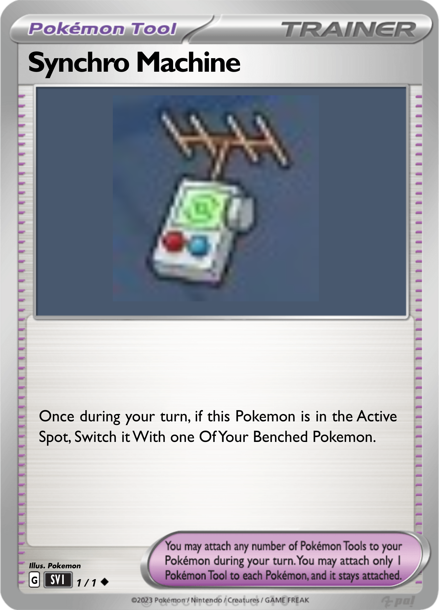 Synchro Machine - zeedgoop | Pokécardmaker.net