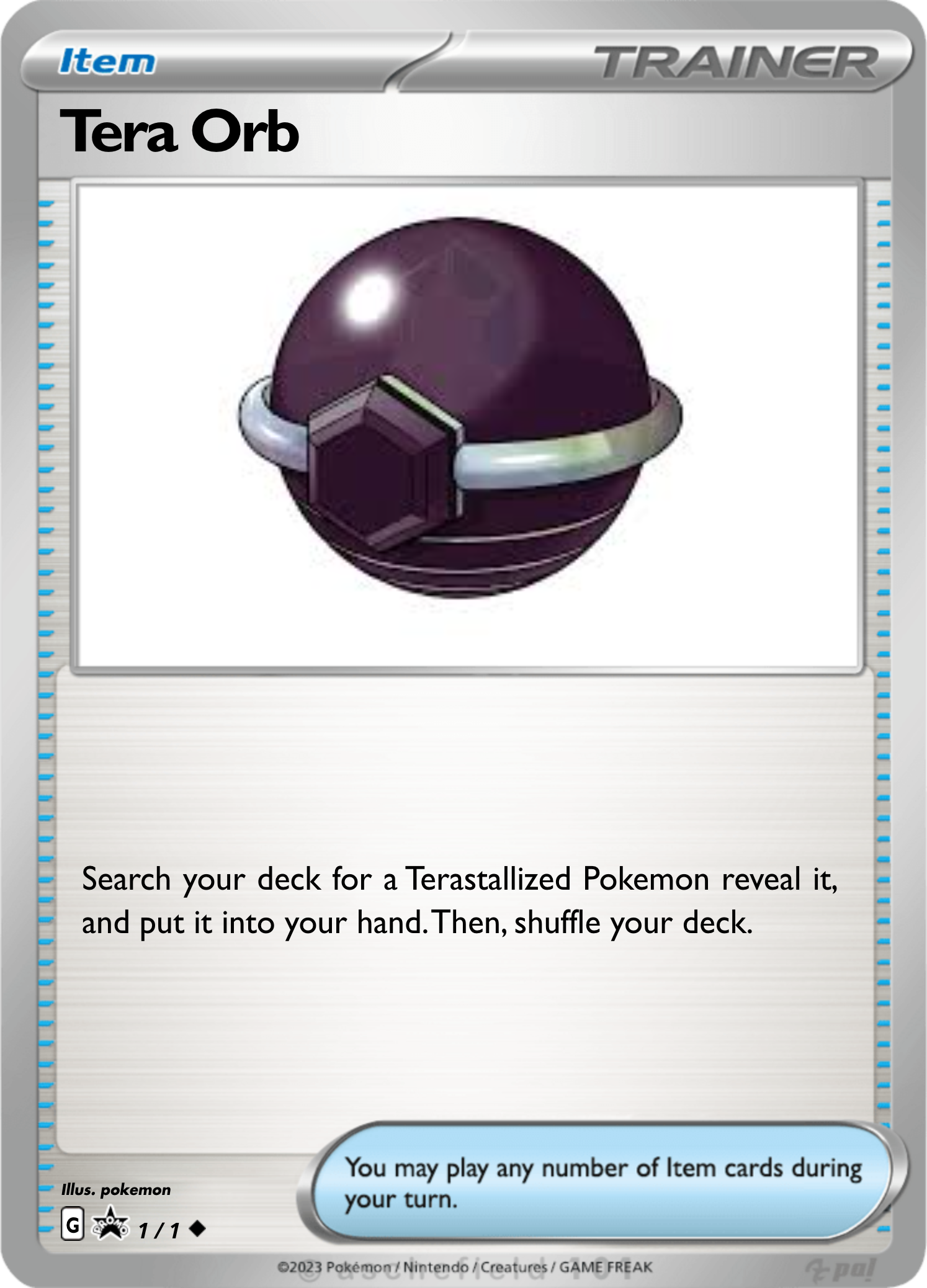 Tera Orb - zeedgoop | Pokécardmaker.net