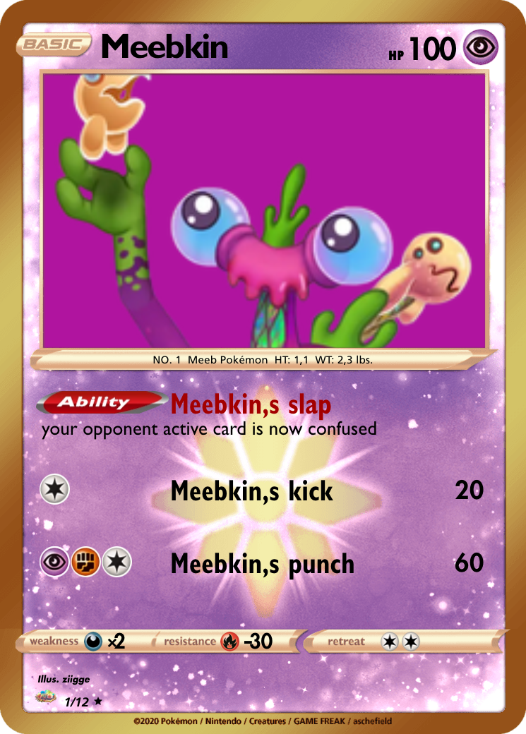 Meebkin - ziigge | Pokécardmaker.net