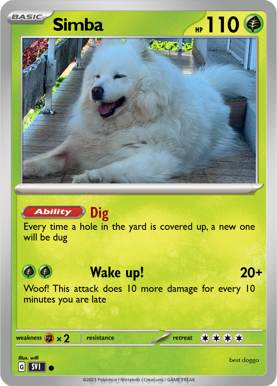 Simba - zoee | Pokécardmaker.net
