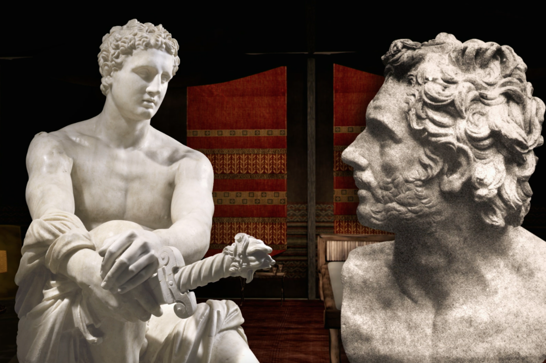 Achilles And Patroclus Statue