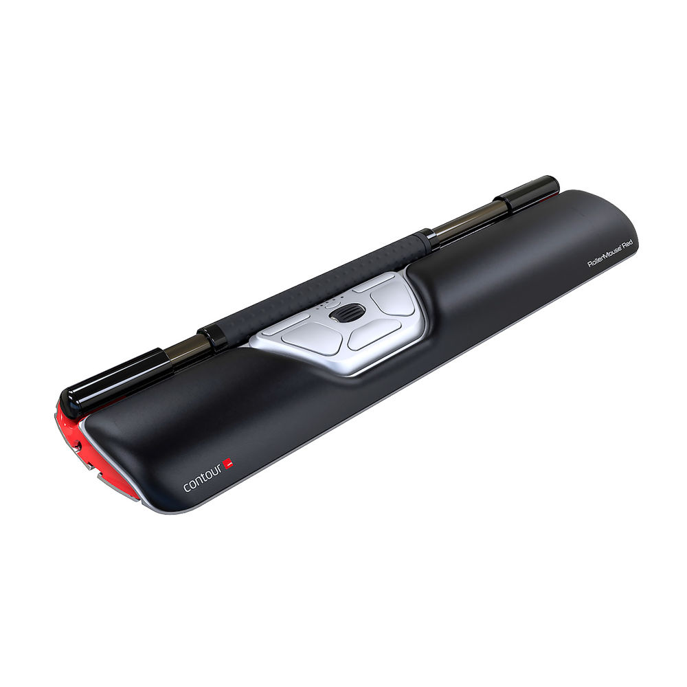 Contour RollerMouse Red | Roller Bar Mice