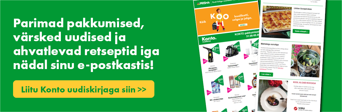 Prisma | alati odavad hinnad, telli kaup otse koju