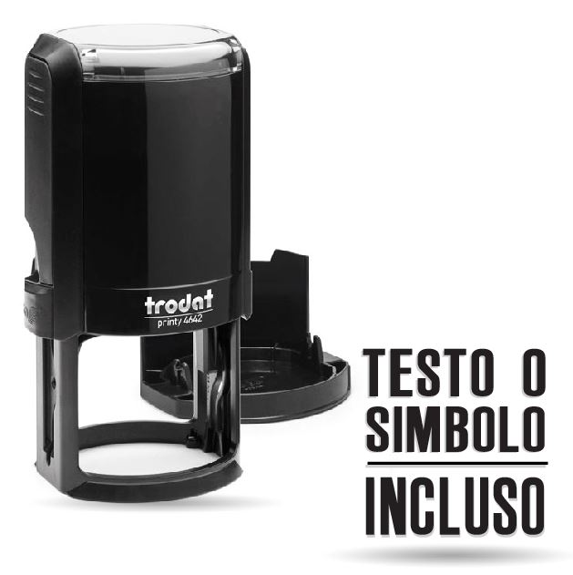Timbro Trodat 4642 Autoinchiostrante Portatile...Completo. - Banfi