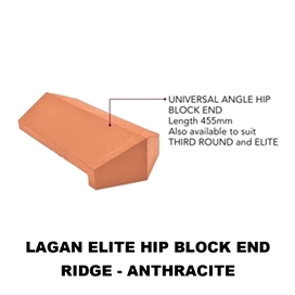 Lagan Concrete Ridge Tiles