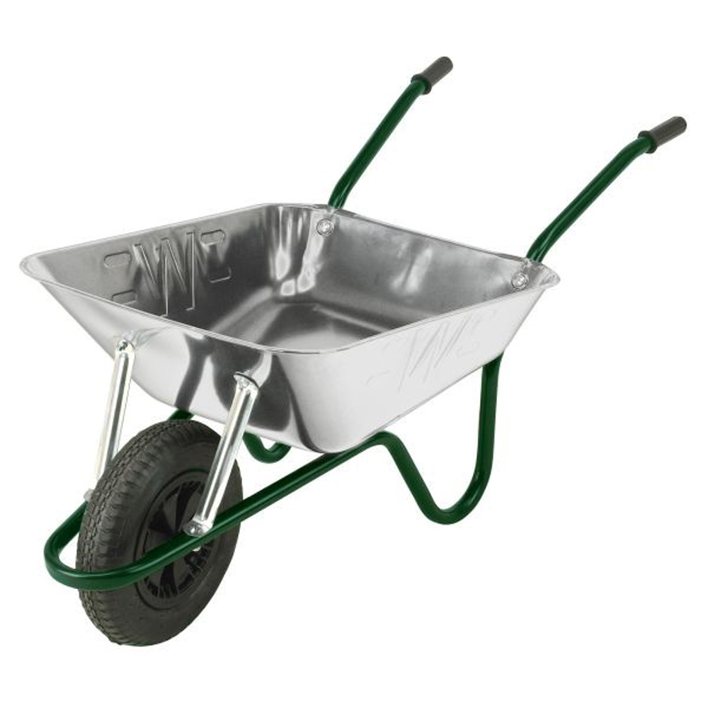 The Contractor 85Ltr Heavy Duty Galv Wheelbarrow