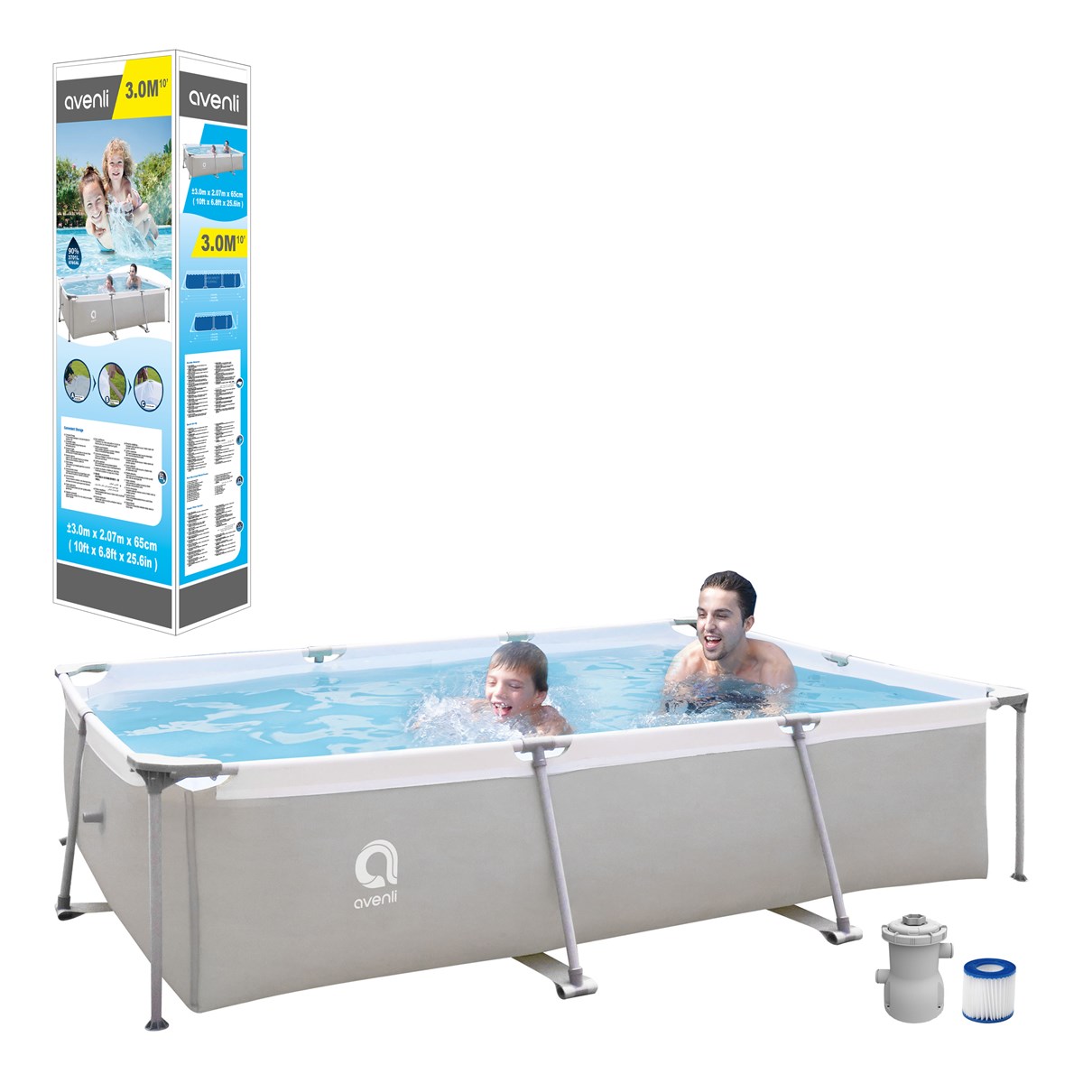 Rectangular Frame Pool -3M