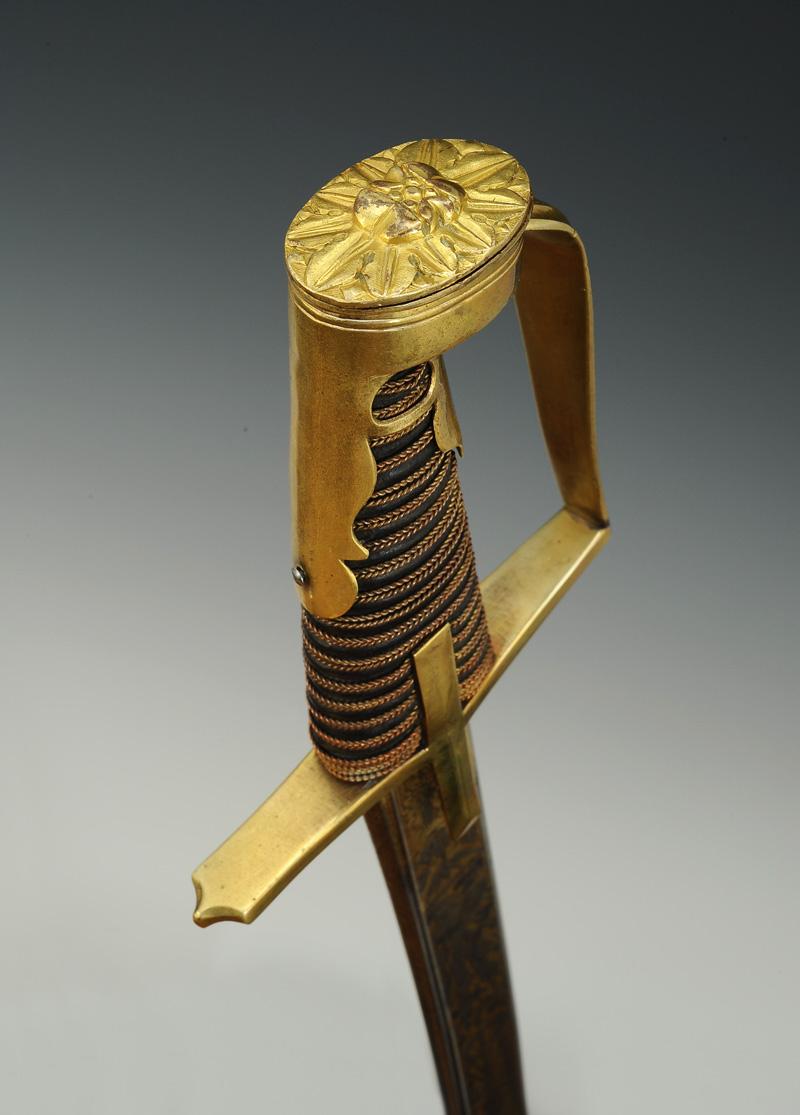 SABRE DU GÉNÉRAL DE CAVALERIE MICHEL ORDENER, GARDE À L'ALLEMANDE ...