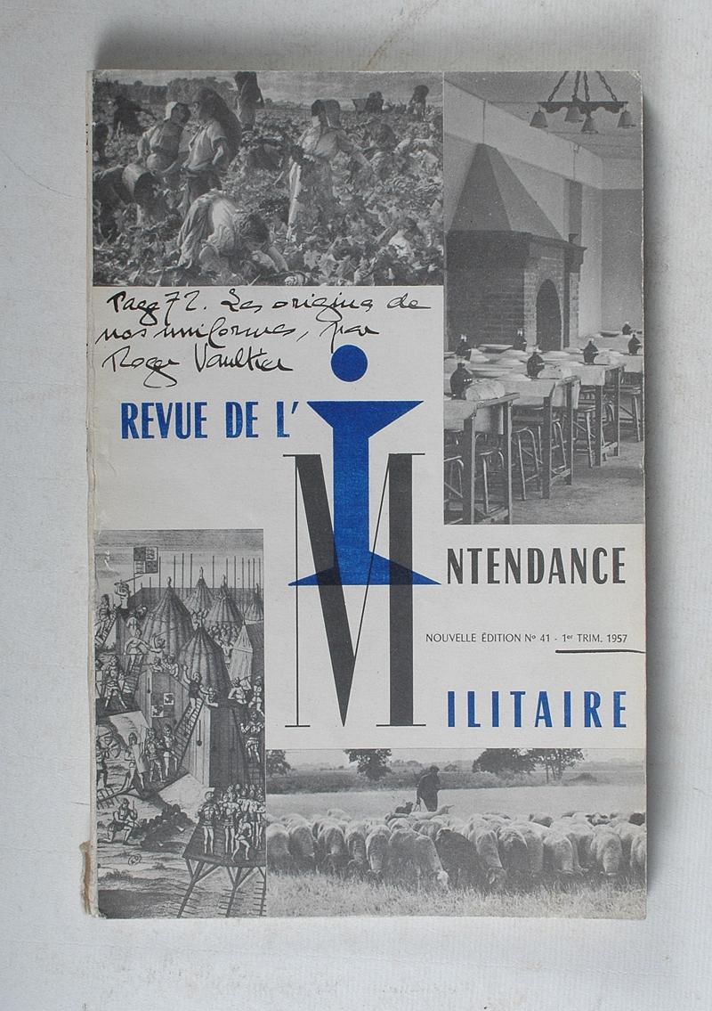 Revues de l'intendance militaire