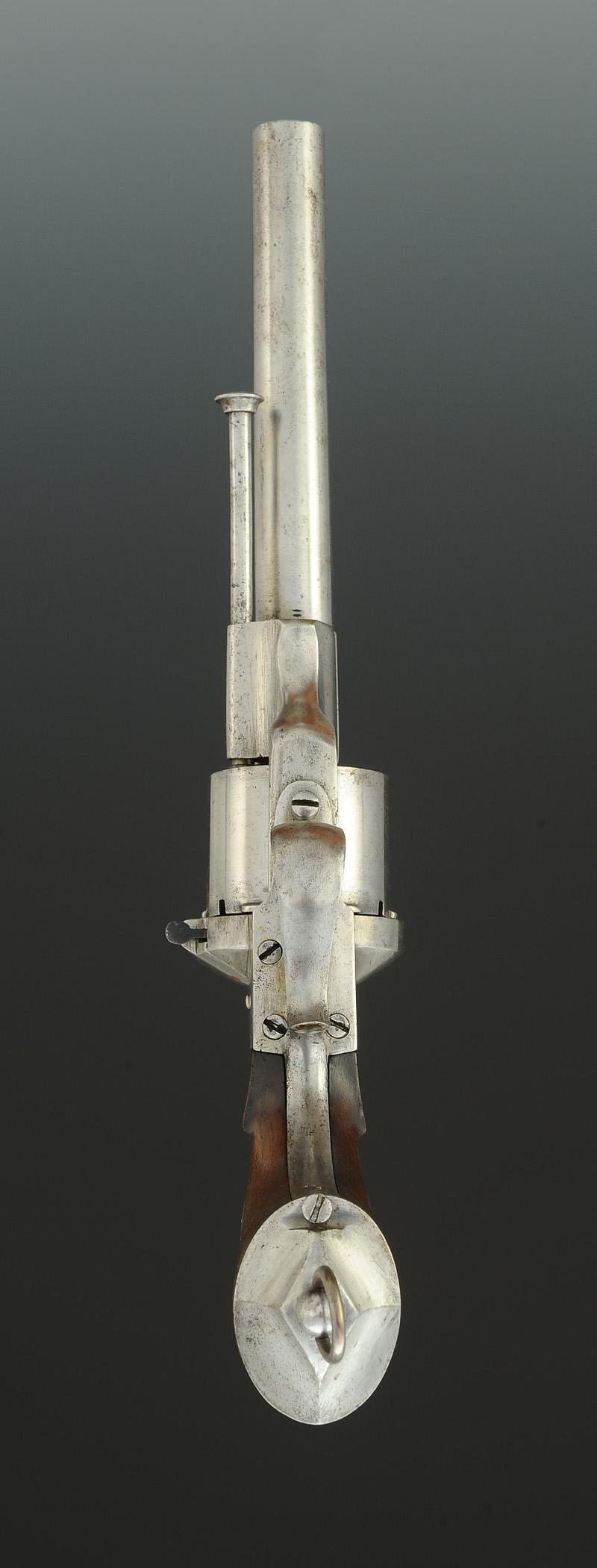 REVOLVER LEFAUCHEUX D'OFFICIER, modèle 1858, Second Empire.