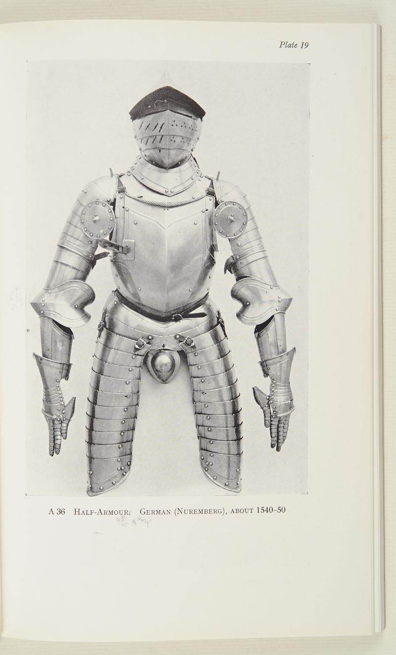WALLACE COLLECTION CATALOGUES. European arms and armour.