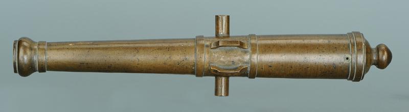 TUBE DE CANON GRIBEAUVAL, PREMIER EMPIRE.