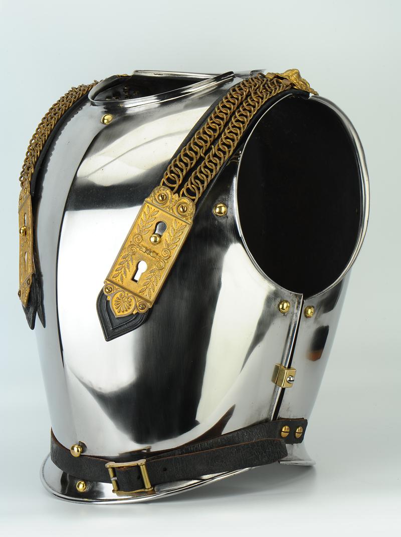 CUIRASSE D'OFFICIER DE CUIRASSIER MODÈLE 1855.