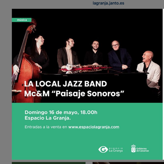 Local Jazz Band - 'Paisajes Sonoros' | Lagenda