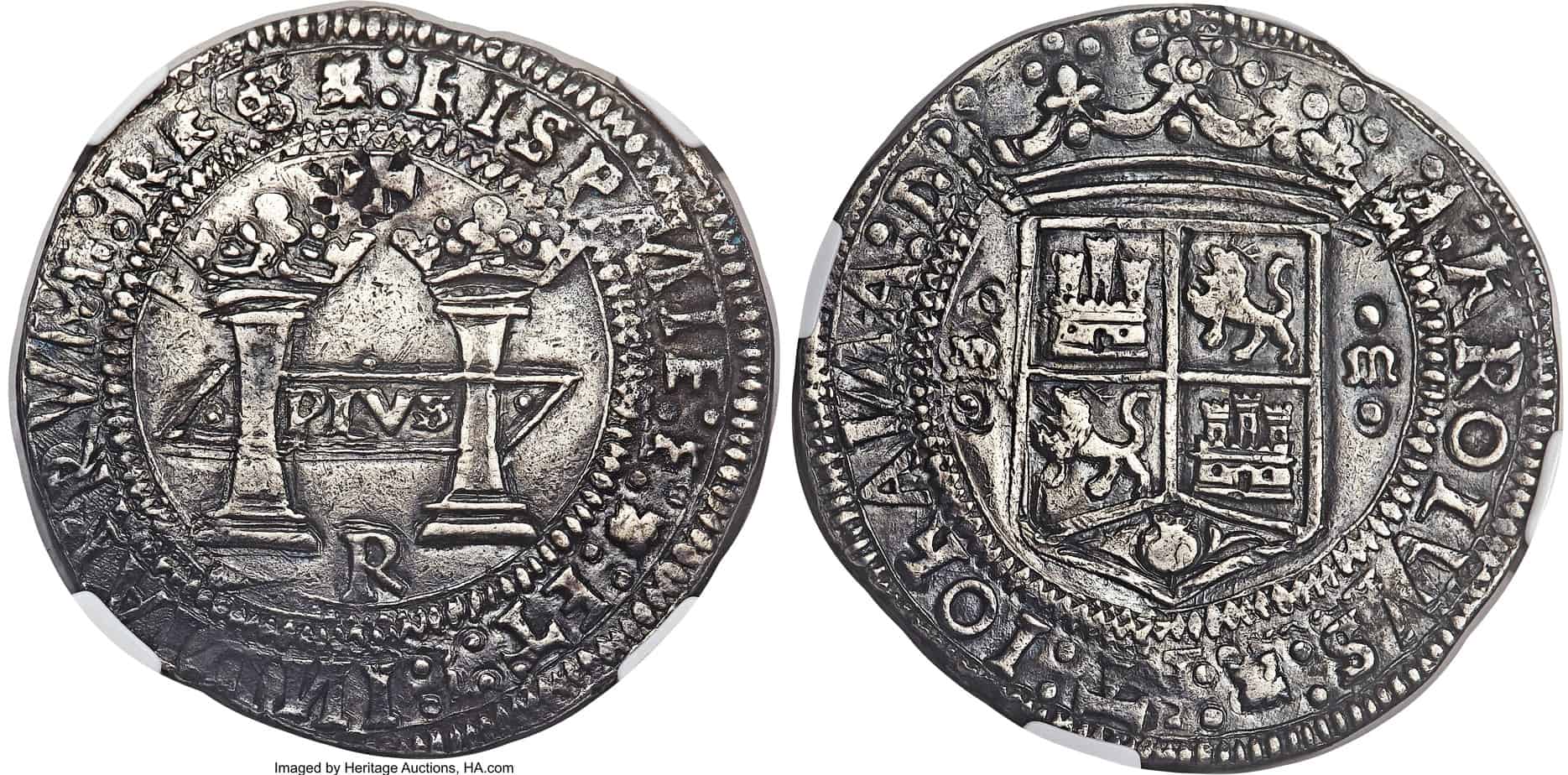 El primer real de a 8 acuñado en América - Blog Numismatico