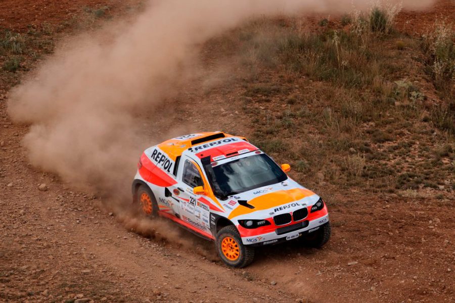 The Repsol Rally Team gets a podium finish in its category - Box Repsol