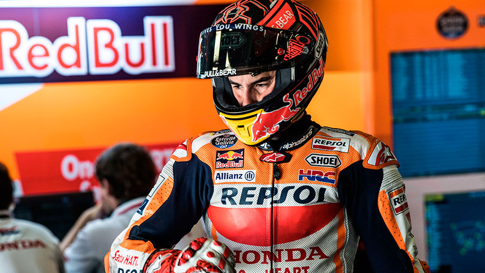 El equipo Repsol Honda concluye el test de Catalunya con Márquez al ...