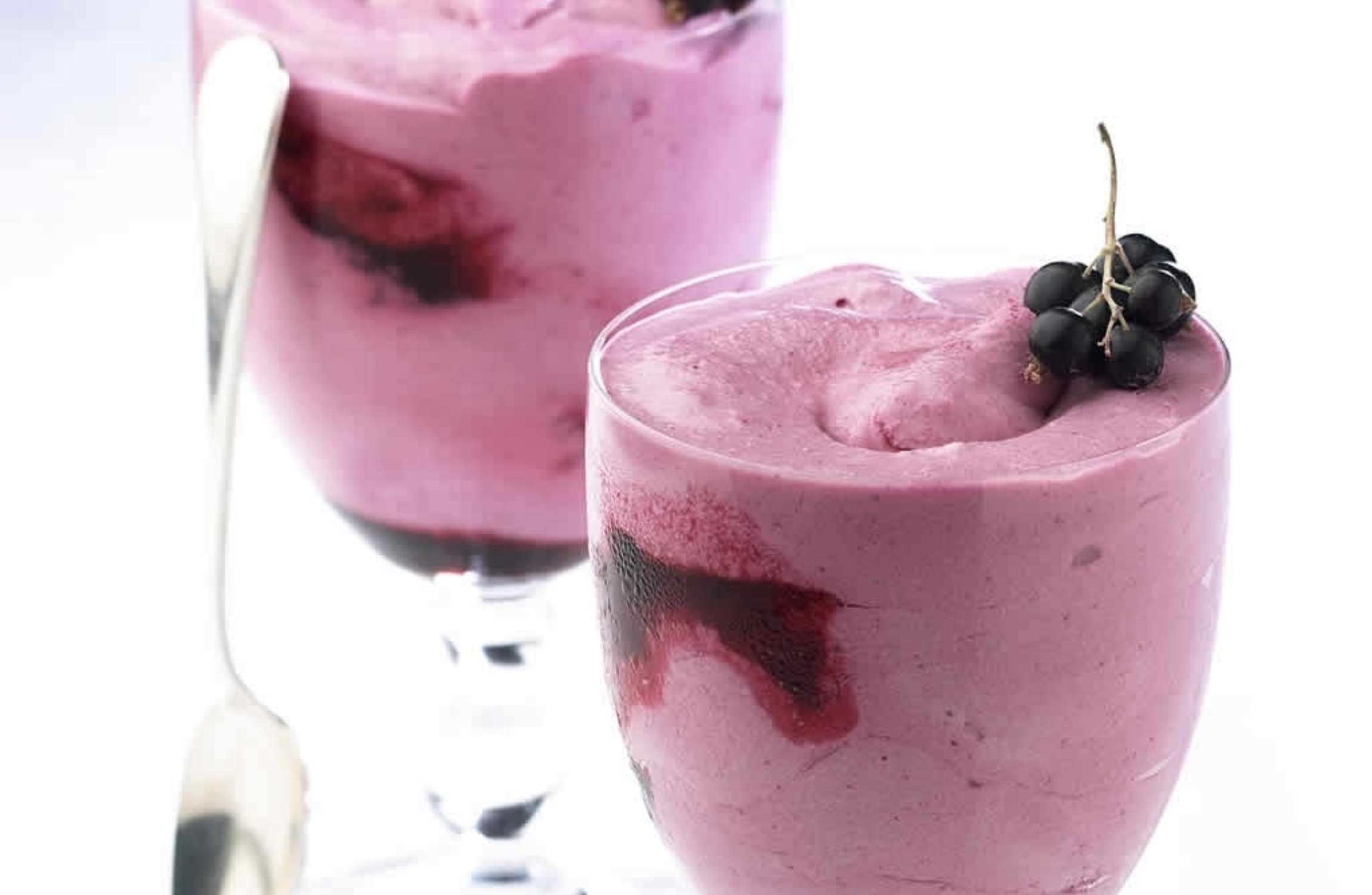 BerryWorld | Rippled Blackcurrant Mousse recipe