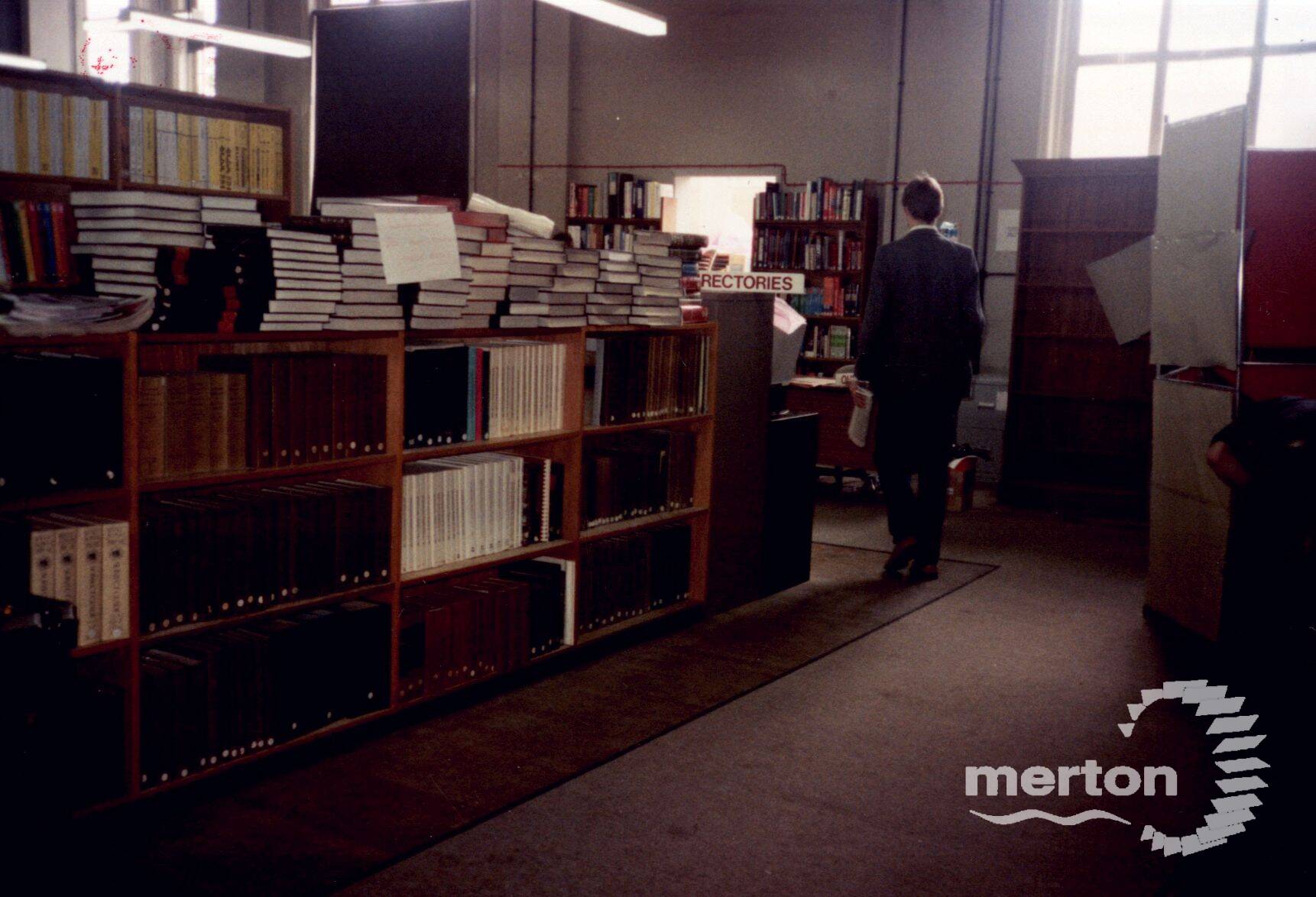 Refurbishment work, Wimbledon Library - Merton Memories Photographic ...