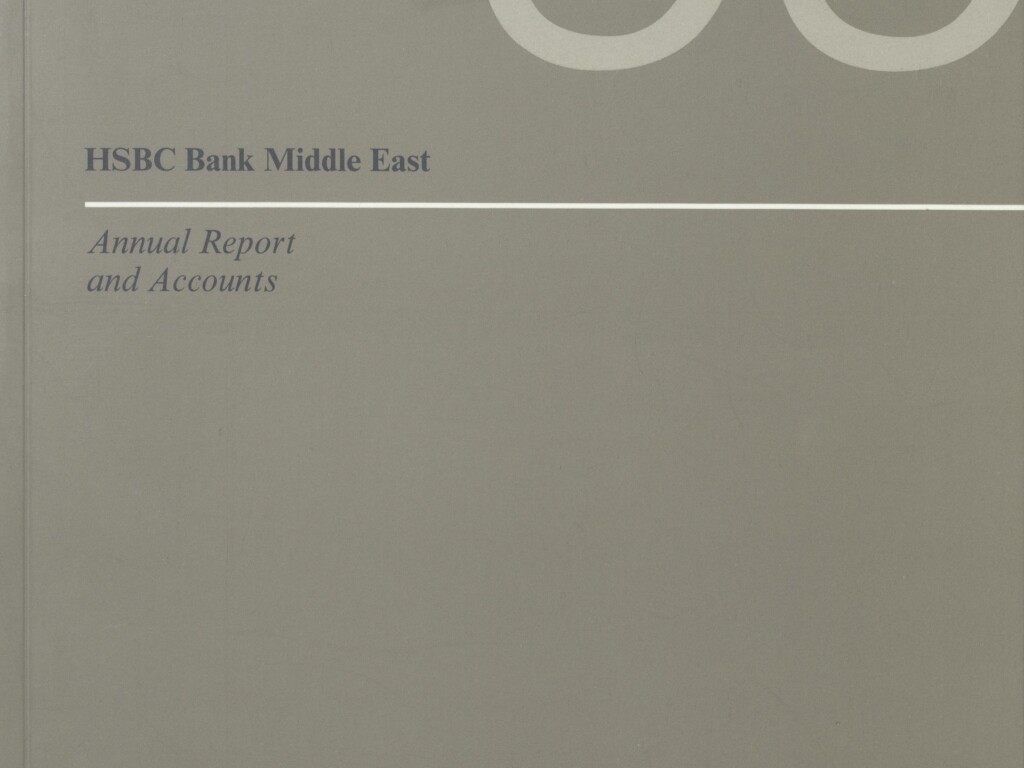 Annual reports and accounts - HSBC History