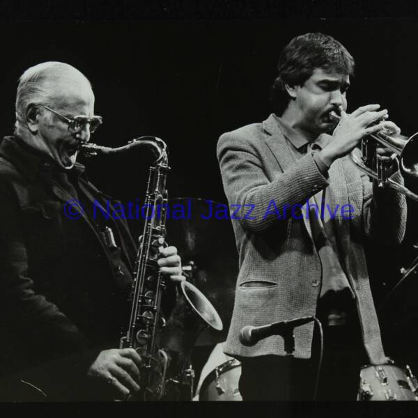Ronnie Scott and Dick Pearce (left to right)