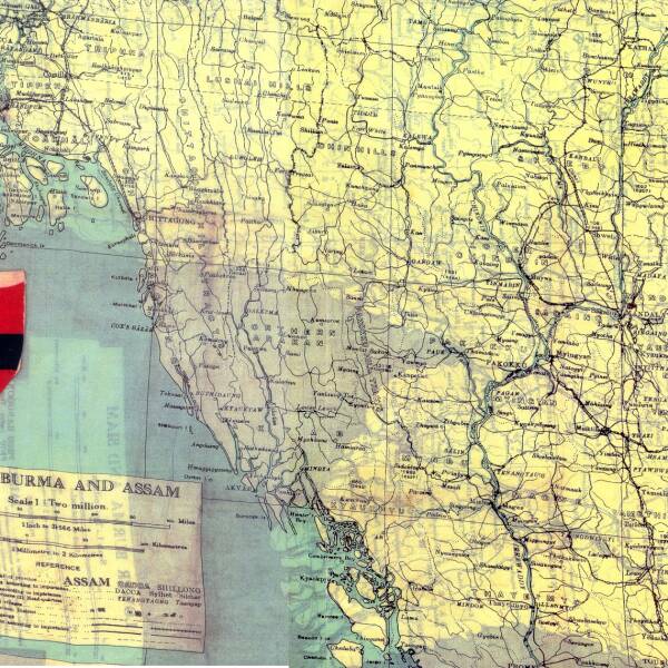 Upper Burma Escape map - Burma Star Memorial Fund