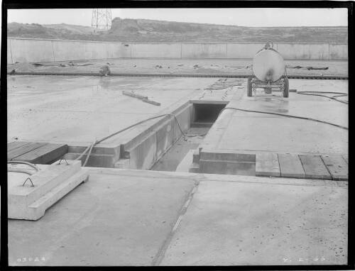 Coppermills secondary filters 3/8 shingle on porous concrete ...