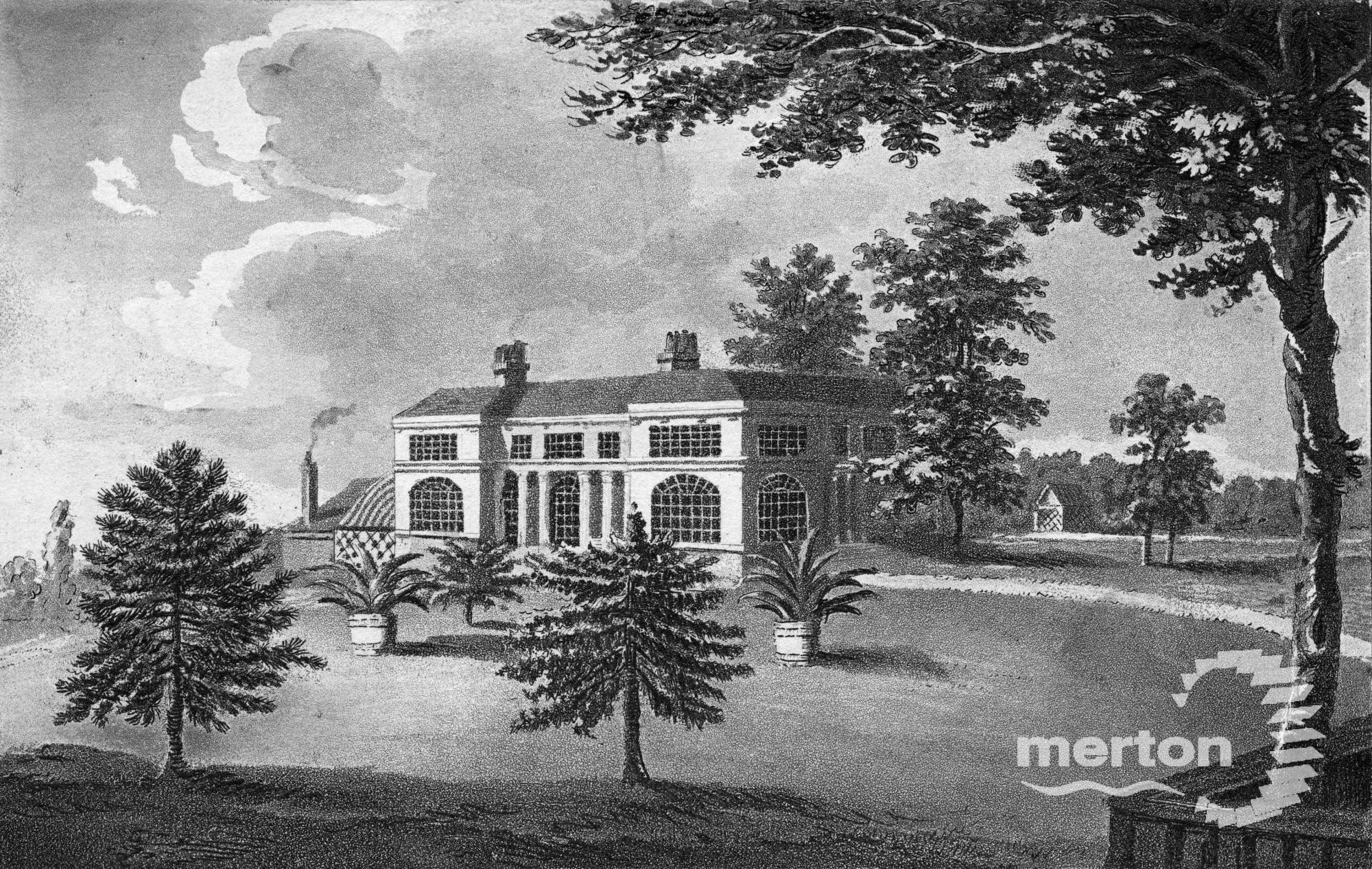 Morden Lodge: Home of Abraham Goldsmid - Merton Memories Photographic ...