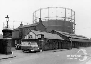 Gas Works, Western Road, Mitcham - Merton Memories Photographic Archive
