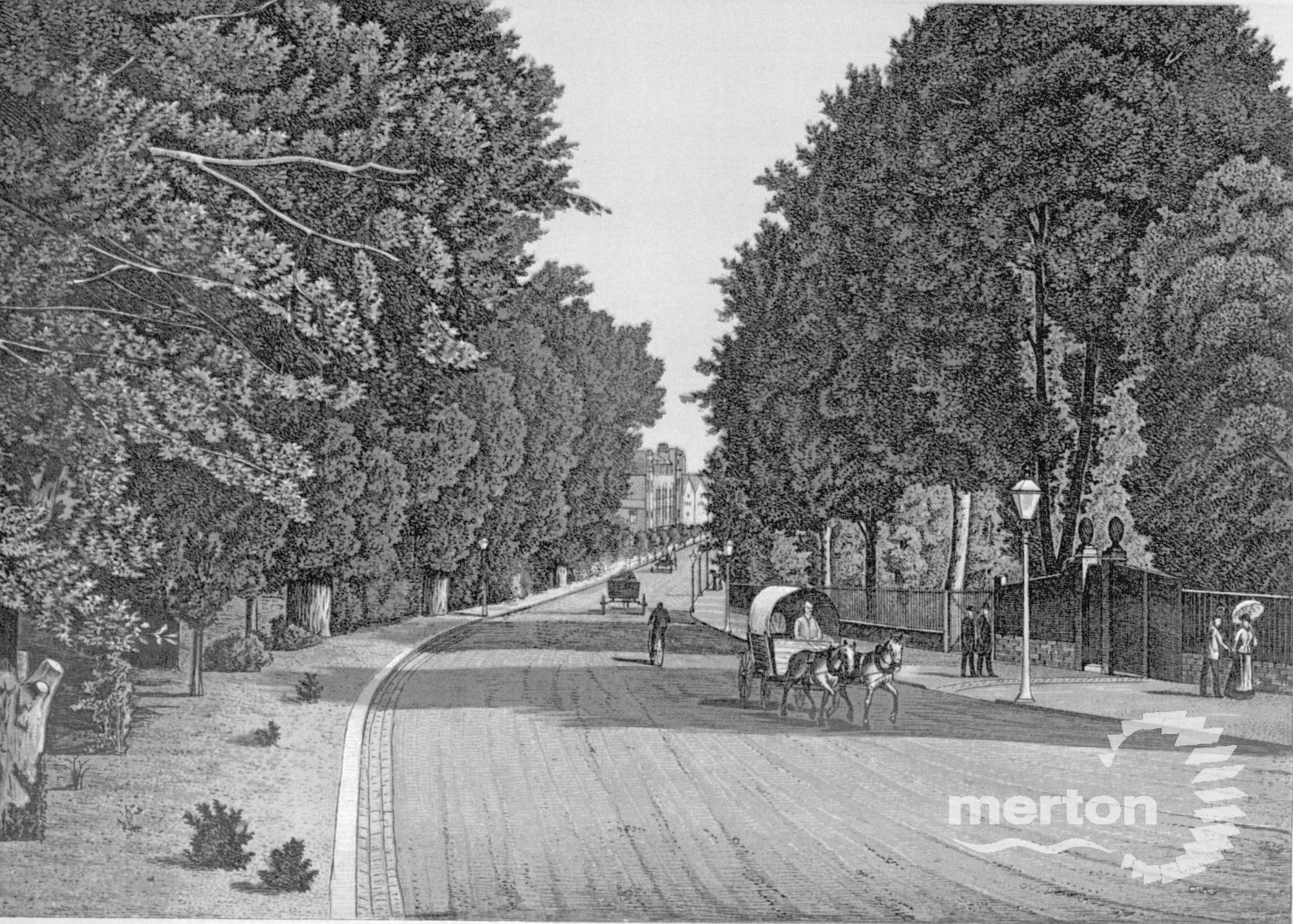 Wimbledon Hill Road, Wimbledon - Merton Memories Photographic Archive
