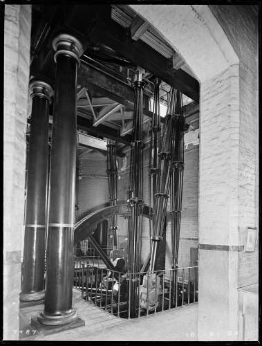 Stoke Newington Pumping Station Boulton & Watt beam engines 1856 ...