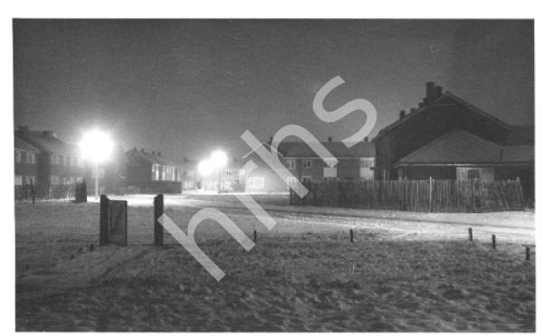 1963 A Night-Time Study of Kent Road Tithe Farm Estate Houghton Regis ...