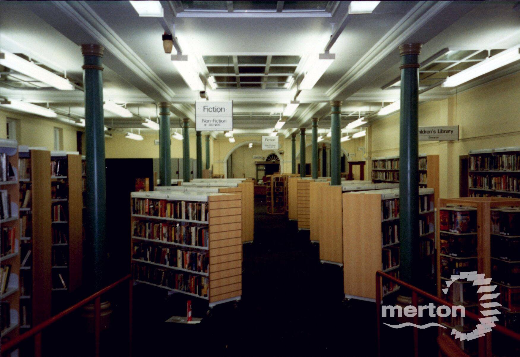 Refurbishment work, Wimbledon Library - Merton Memories Photographic ...