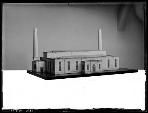 Hampton Central Pumping Station, front view - Thames Water