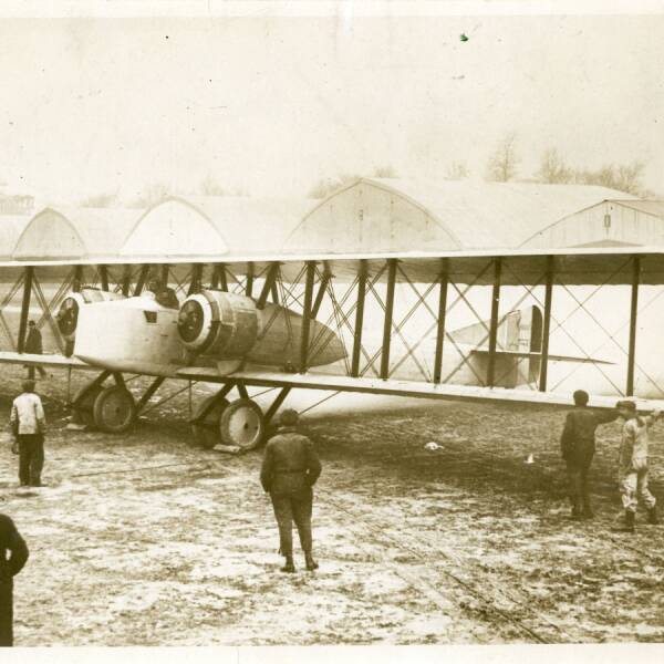 Caudron aeroplane - Institution of Mechanical Engineers