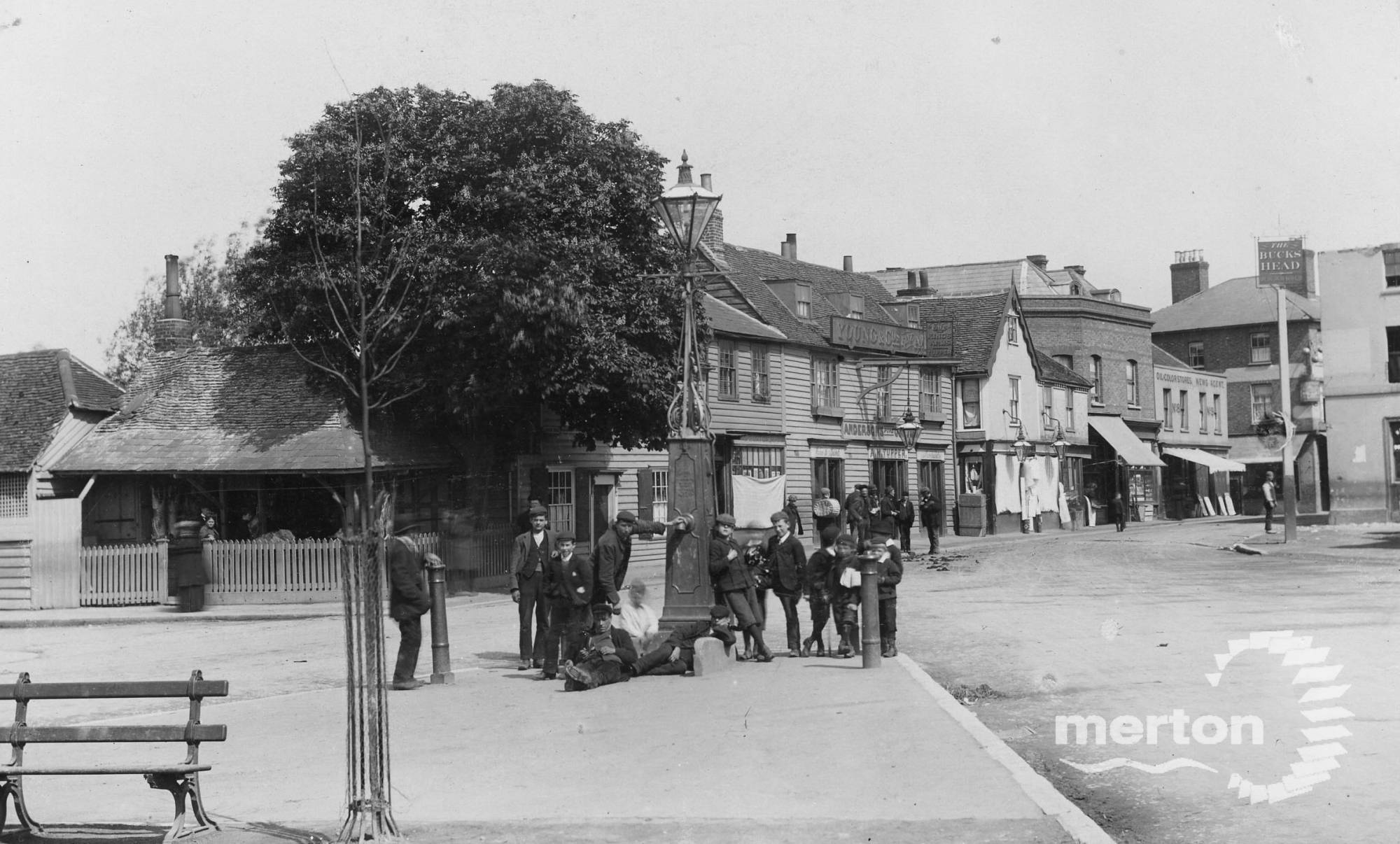 London Road, Mitcham: Collbran's Corner - Merton Memories Photographic ...