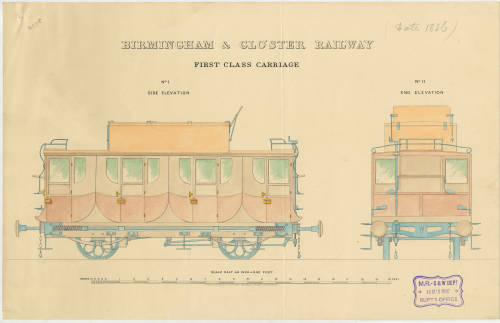 Carriage drawing - Institution of Mechanical Engineers