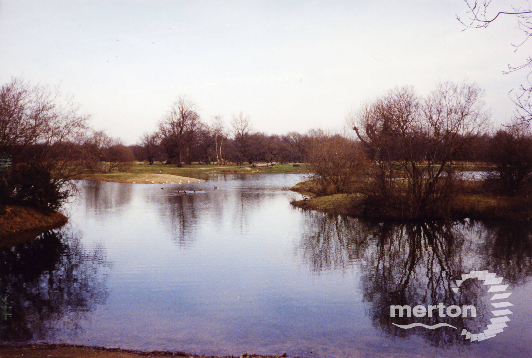 Seven Islands Pond, Mitcham Common - Merton Memories Photographic Archive