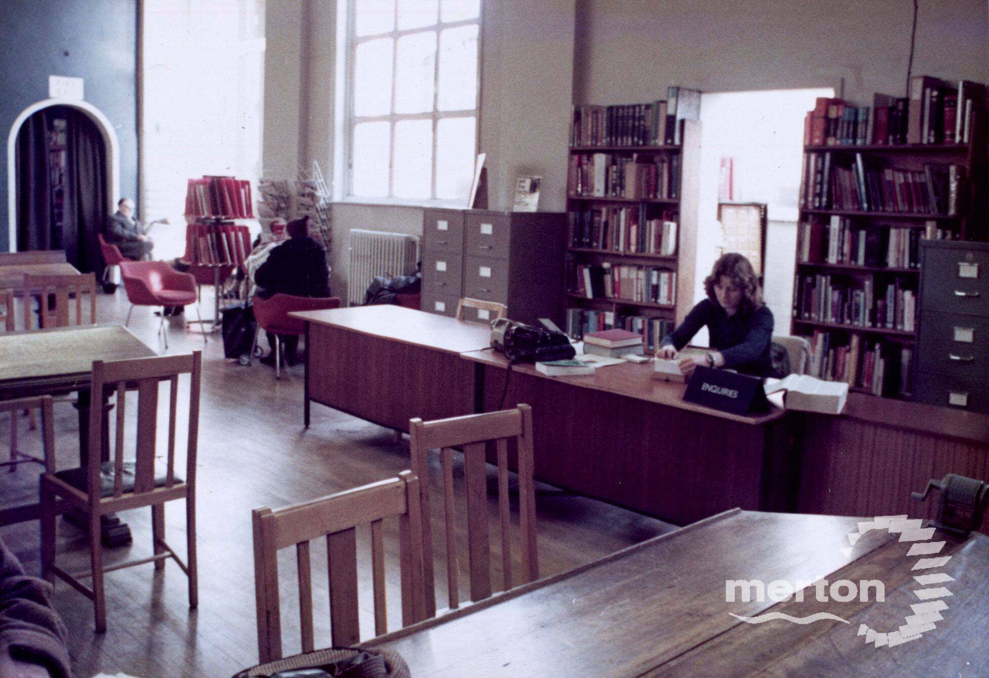Reference section, Wimbledon Library - Merton Memories Photographic Archive