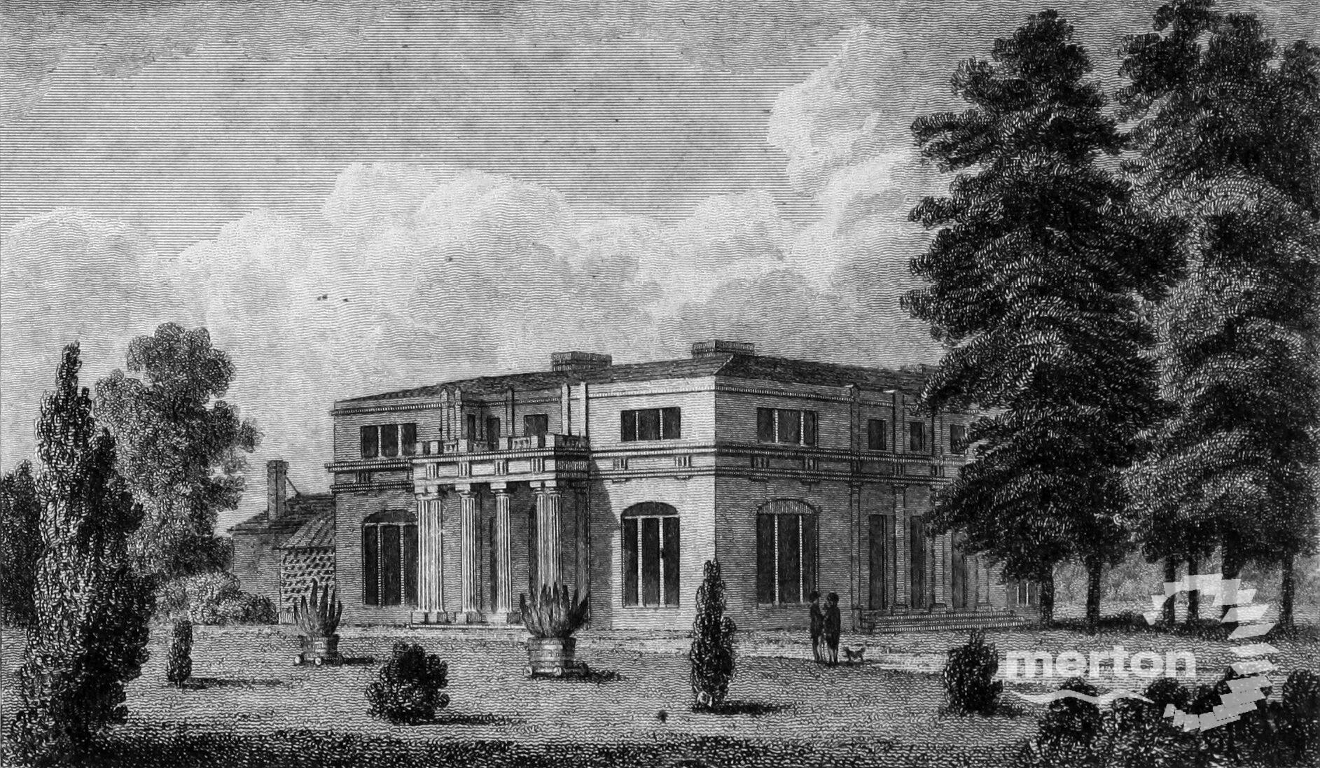 Morden Lodge: Home of Abraham Goldsmid - Merton Memories Photographic ...