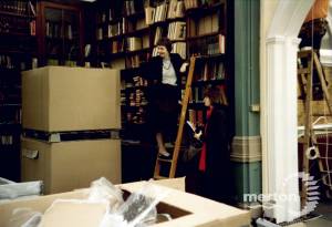 Refurbishment work, Wimbledon Library - Merton Memories Photographic ...