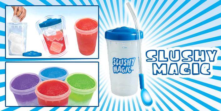 Slushy Maker with Magic Ice Cubes