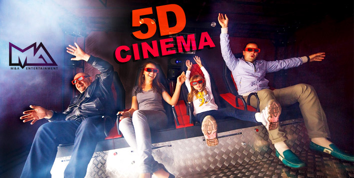 Thrilling & Innovative 5D Cinema Ride