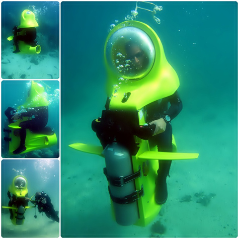 Underwater Ride on Submarine Scooter | Cobone