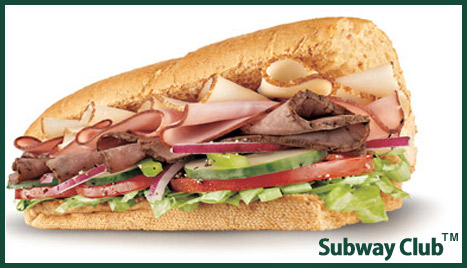 6-inch Subway ™ Sandwich | Cobone Offers