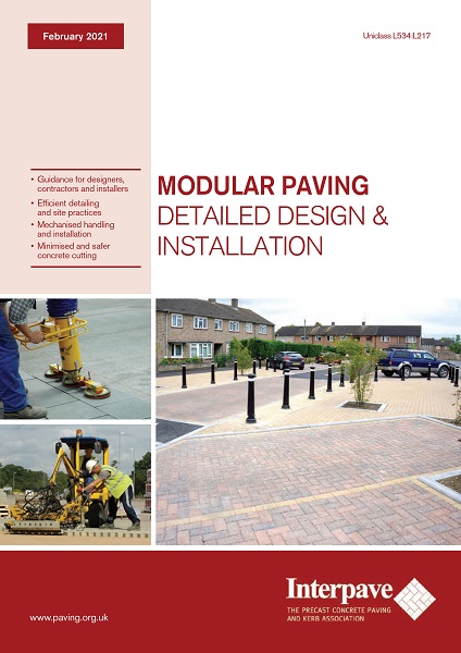 New guidance on modern methods of modular paving | Landscape & Amenity