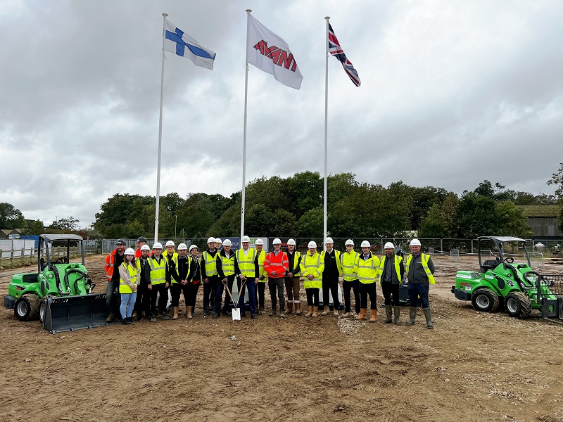 Construction begins on Avant Tecno UK’s headquarters in Suffolk ...