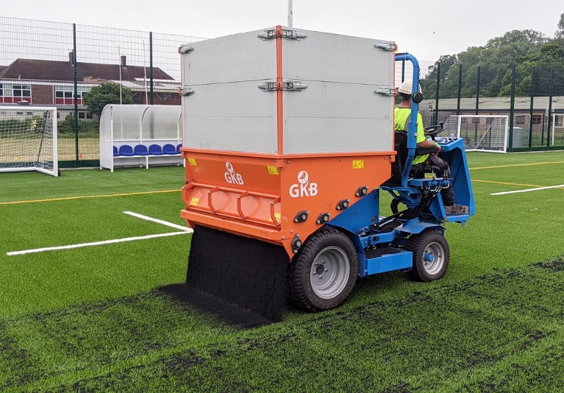 GKB’s Infiller improves speed and quality for sports contractor ...